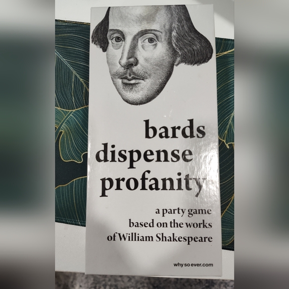 Why So Ever | Games | Bards Dispense Profanity A Party Game William ...
